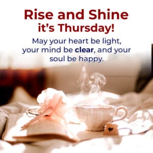 120+ Good Morning Thursday Images, Greetings & Quotes to Brighten Your ...