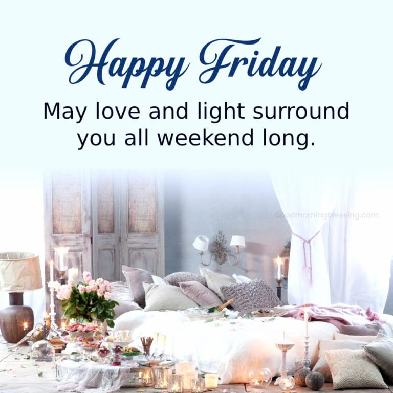 125+ Good Morning Friday blessing Images and messages for 2025 ...