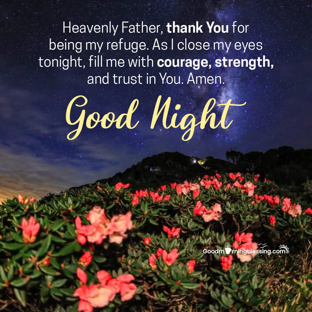 65+ Peaceful Good Night Prayers and Blessings - goodmorningblessing.com ...
