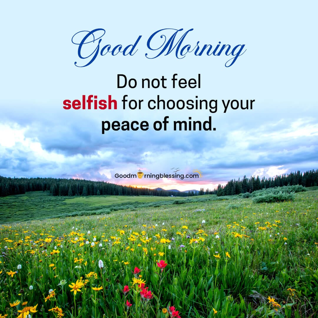 75 Good Morning Peace of Mind Quotes for Positive Day ...