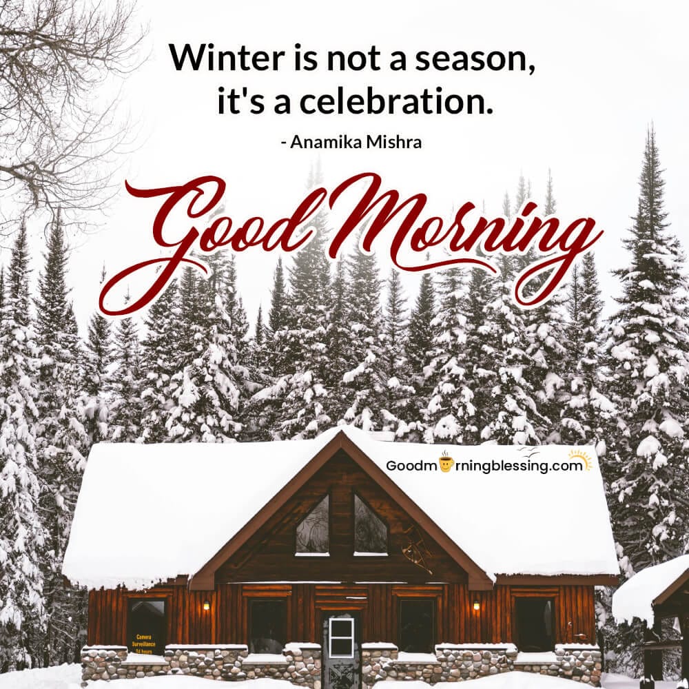 50+ Beautiful Good Morning Winter Images | goodmorningblessing.com