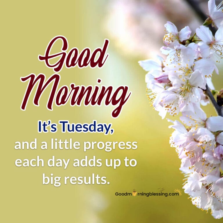 150+ Tuesday Morning Motivation Quotes & Wishes - goodmorningblessing ...